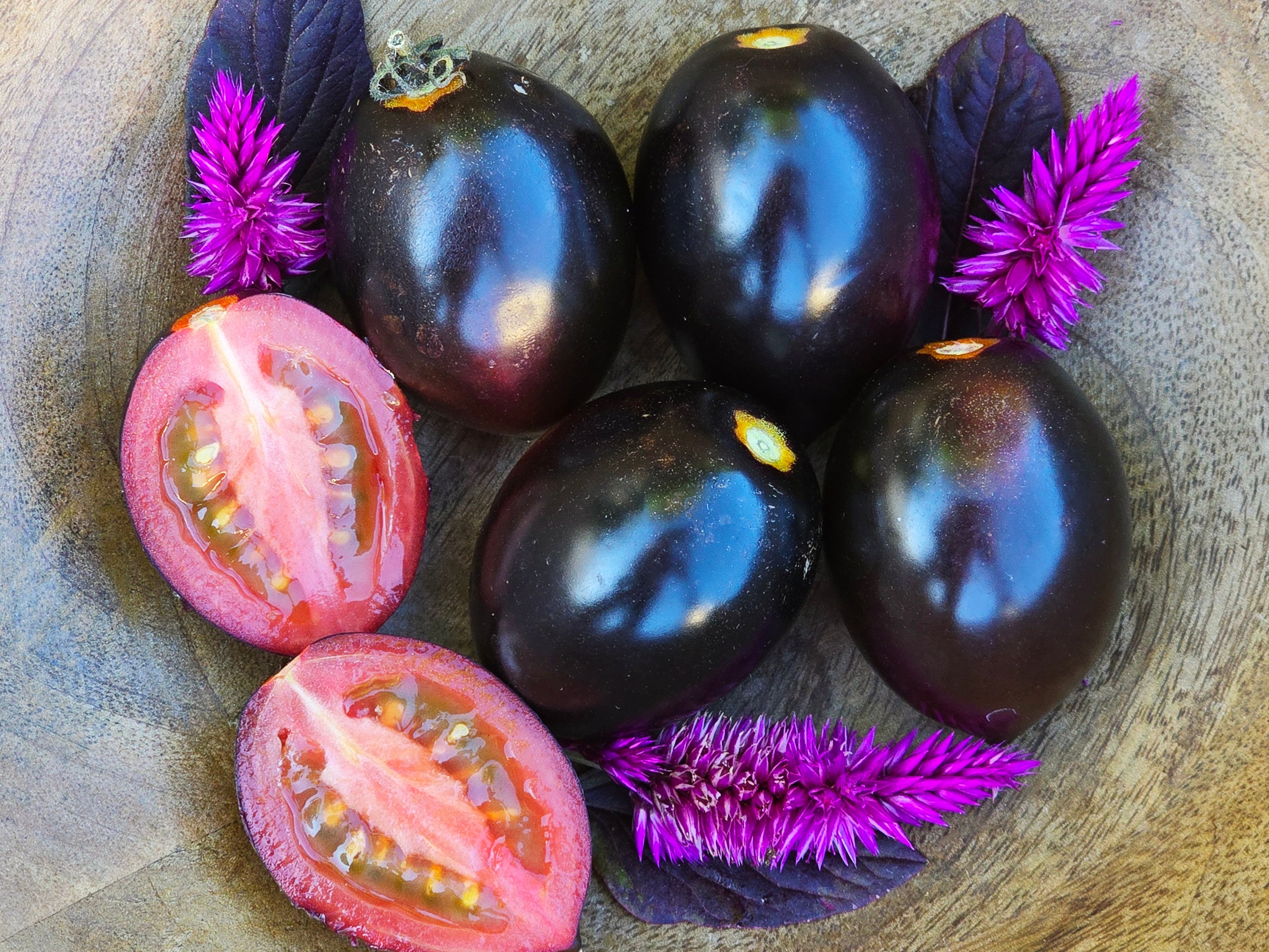 Midnight Roma Tomato – Rare Black Heirloom for Sauces – Jerra's Garden
