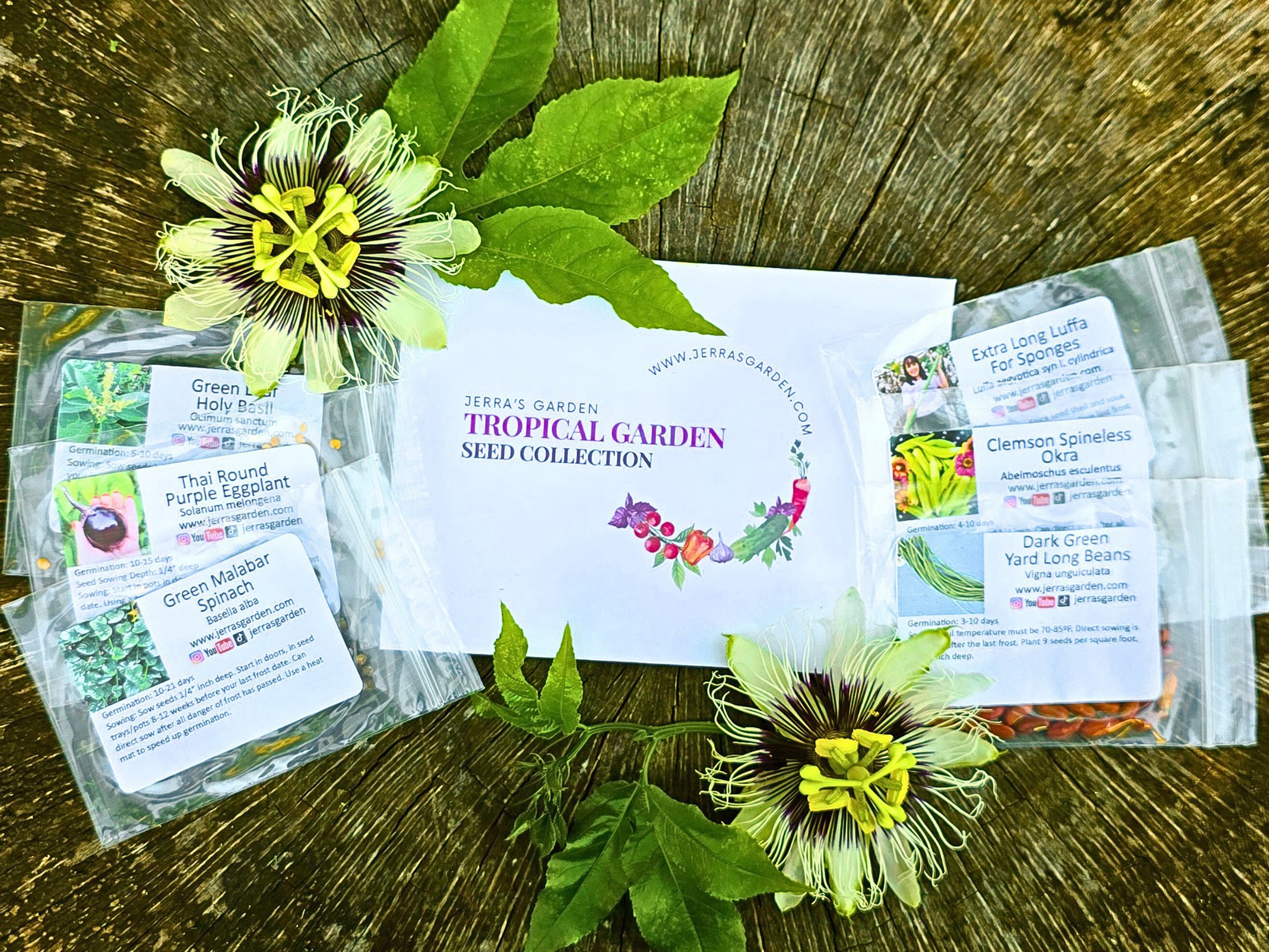 Tropical Garden Seed Collection Gift Set – Jerra's Garden